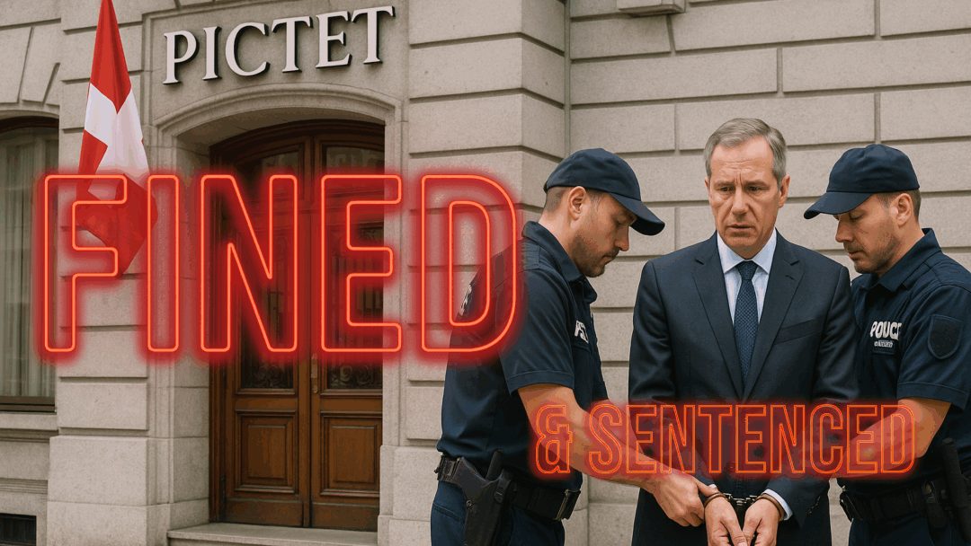 Pictet Bank Hit With CHF 2 Million Fine as Banker Receives Six-Month ...